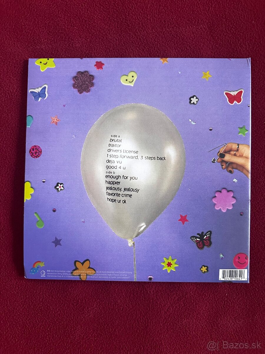 Olivia Rodrigo - Sour (LP) - Bratislava | Bazoš.sk