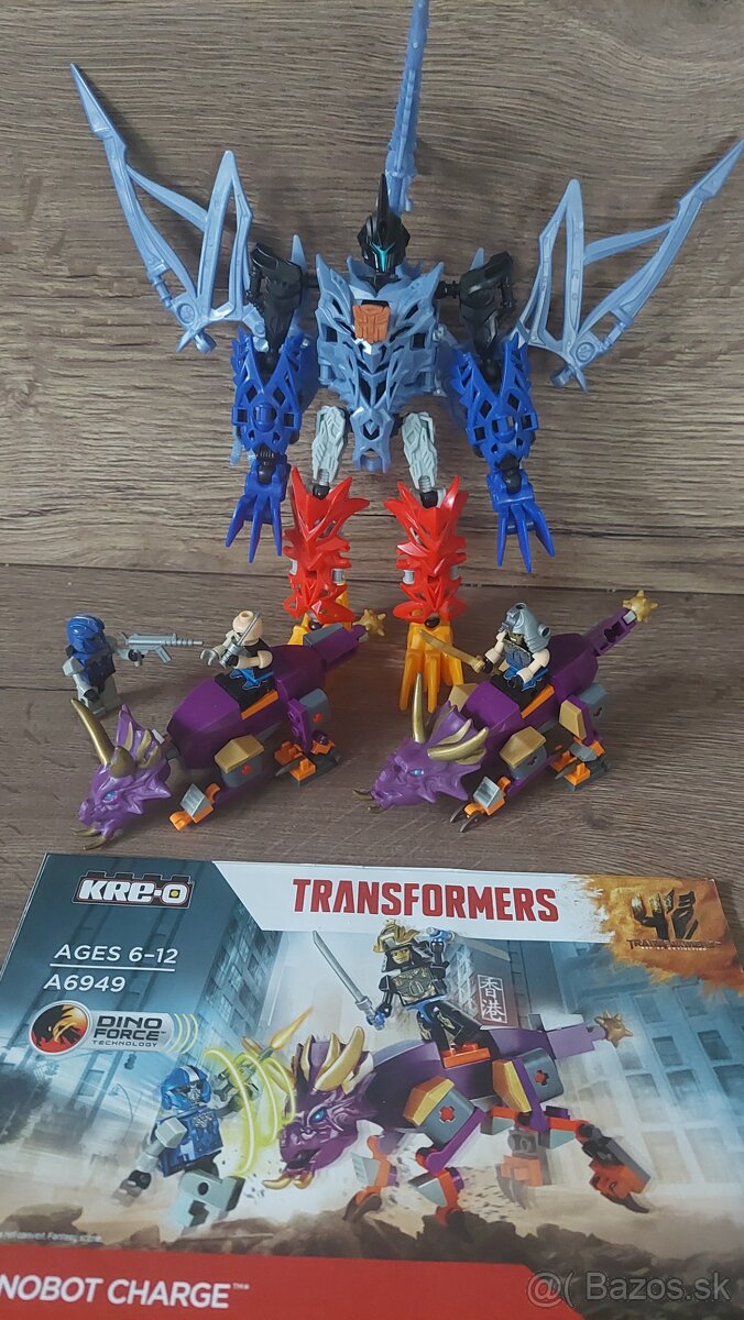 Lego transformers, ninjago, autička s motorkou - Trenčín | Bazoš.sk