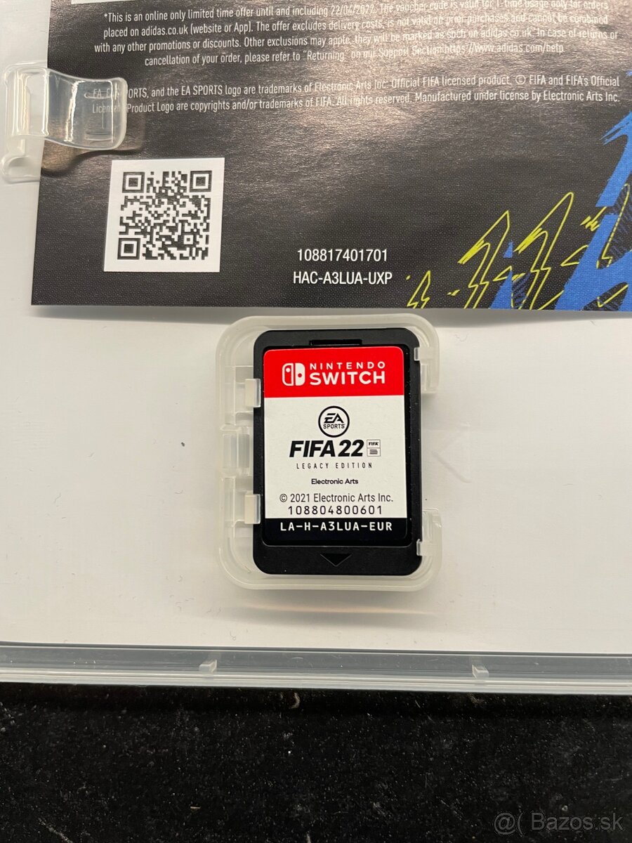 Nintendo Switch Fifa 22 - Bratislava | Bazoš.sk