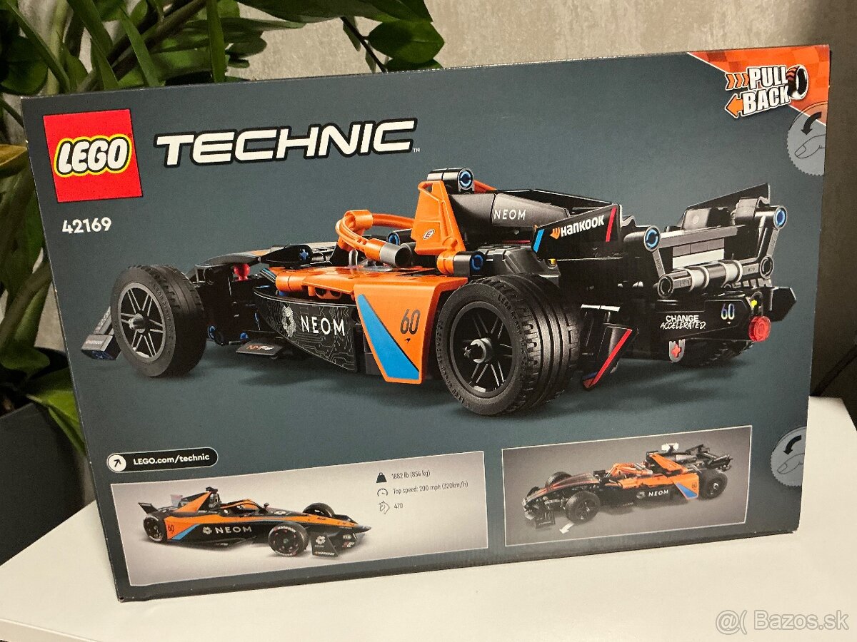 LEGO® 42169 NEOM McLaren Formula E Race Car - NOVÉ - Košice | Bazoš.sk