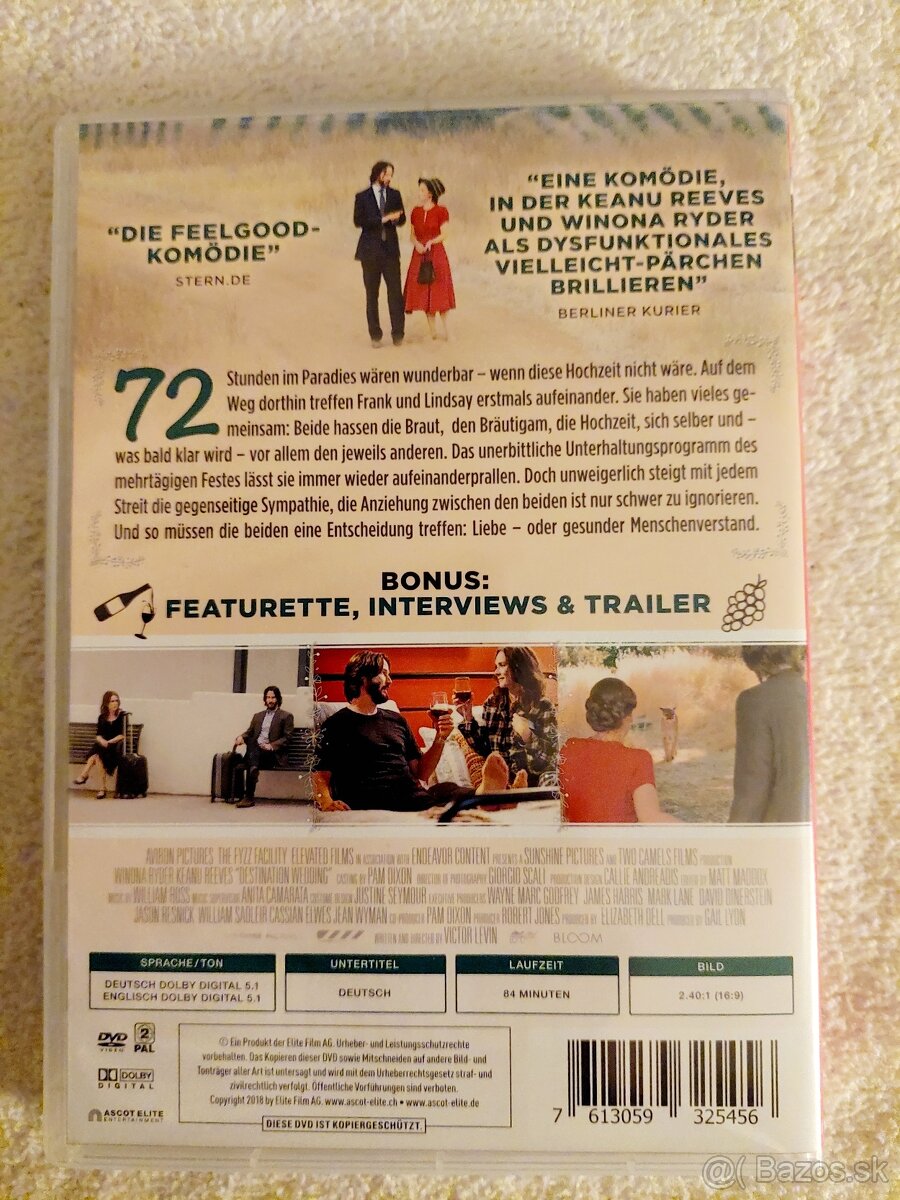 Keanu Reeves Destinačná svadba - Bratislava | Bazoš.sk