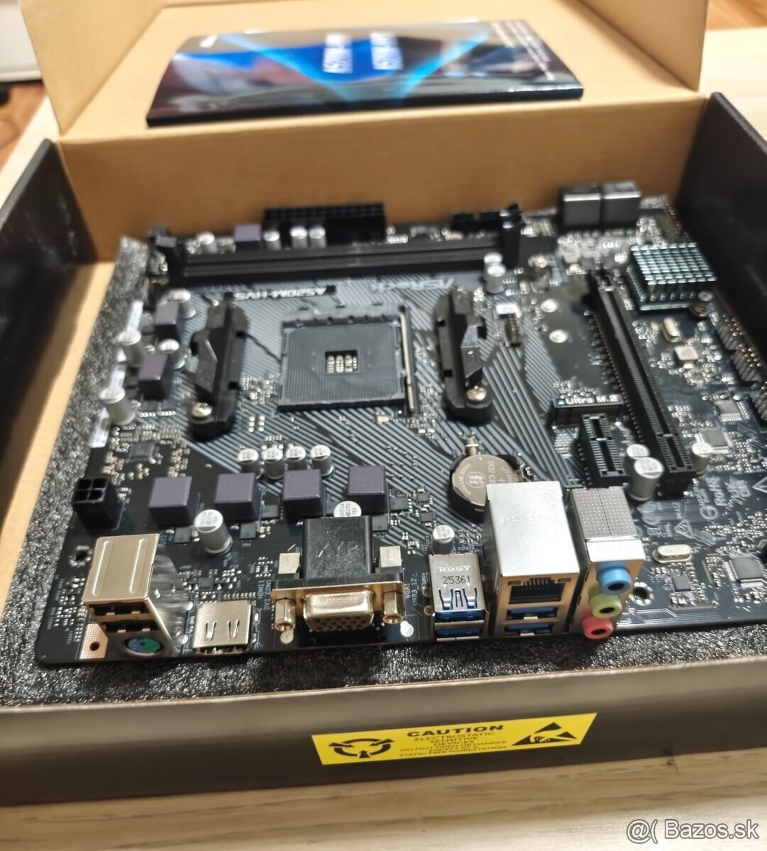 AM4 DDR4 mATX Základná doska ASRock A520M-HVS - Levice | Bazoš.sk