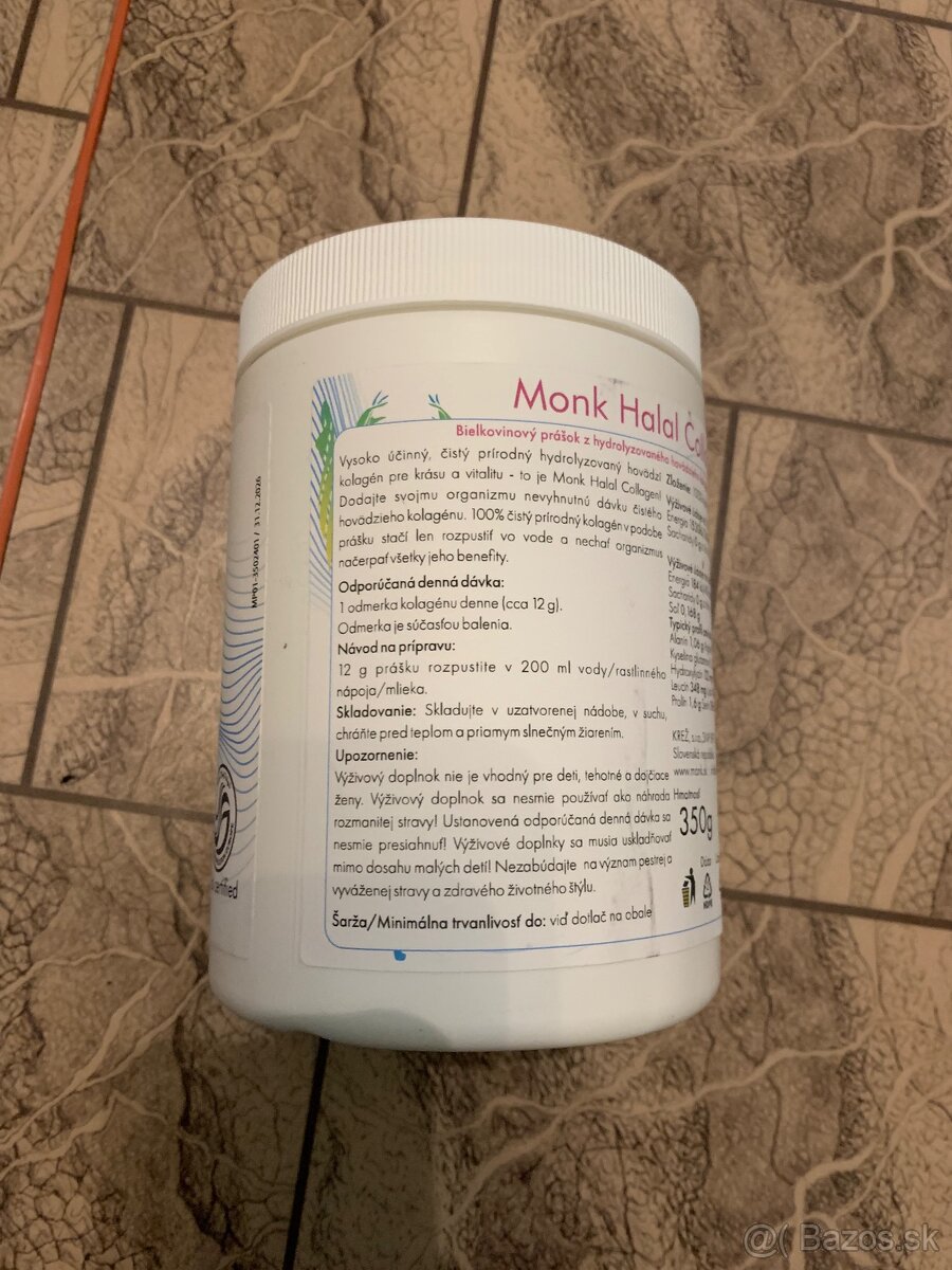 MONK Halal Collagen (350g) – Prémiový kolagén - Žilina | Bazoš.sk