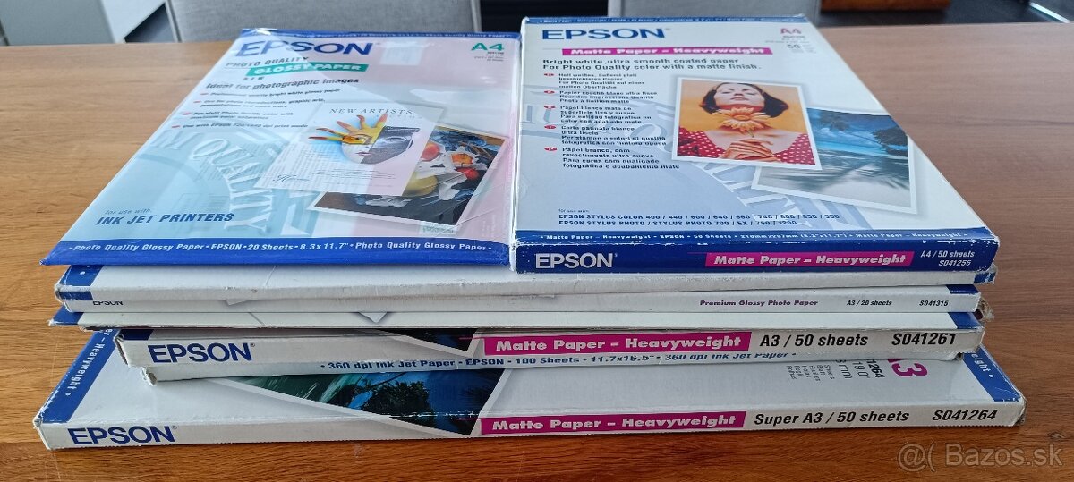 A3+, A3, A4 a iné magneticke a fotograficke papiere - Bratislava | Bazoš.sk