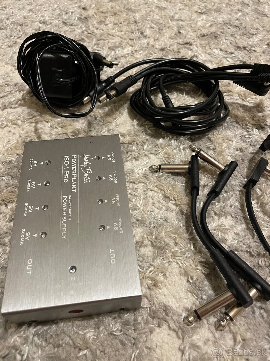 Sieťový zdroj Harley Benton Power Plant Iso 1 Pro - Prešov | Bazoš.sk