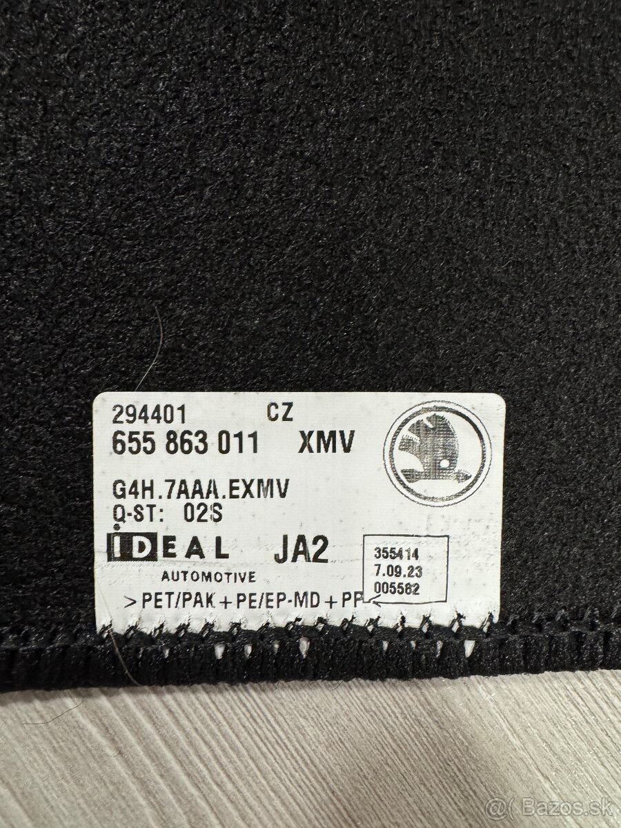 Predám nové koberčeky do auta Škoda Kamiq (2023) - Pezinok | Bazoš.sk