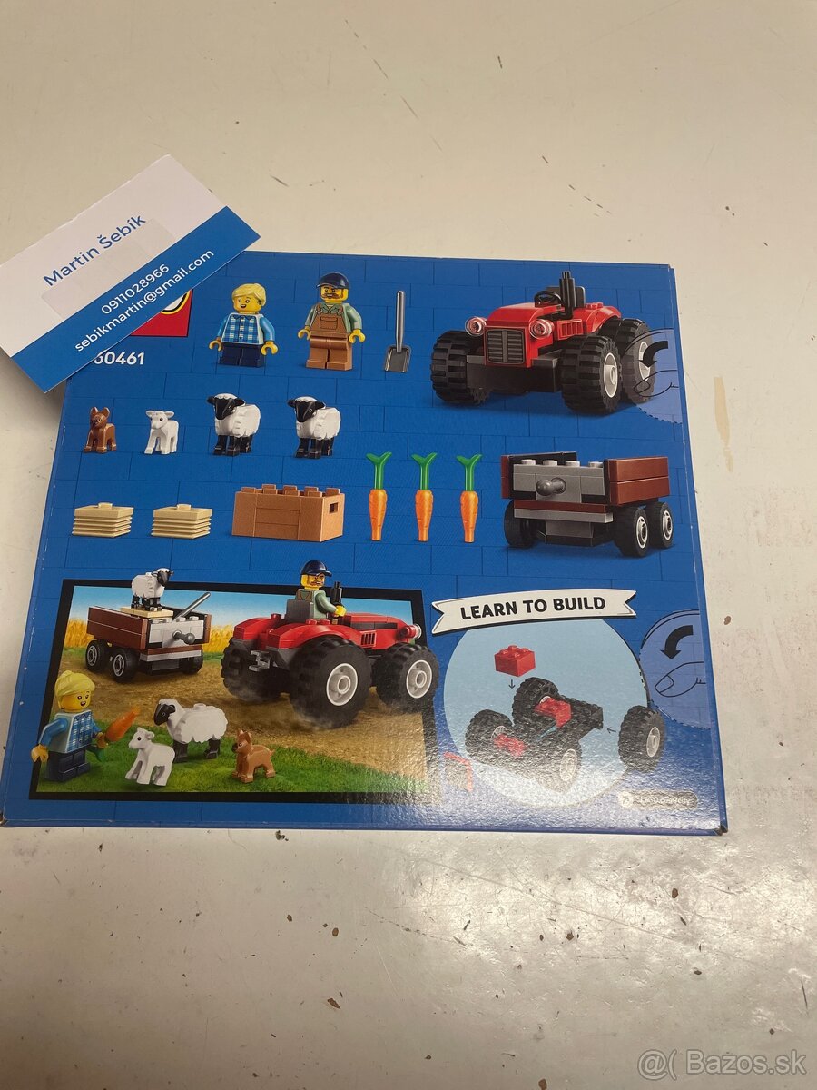 Predám nové neotvorené LEGO 60461 Tractor - Trenčín | Bazoš.sk