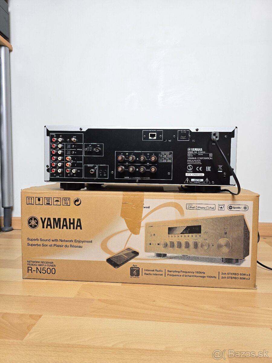 YAMAHA R-N500 / AirPlay / USB / Optika / Sub - Bratislava | Bazoš.sk