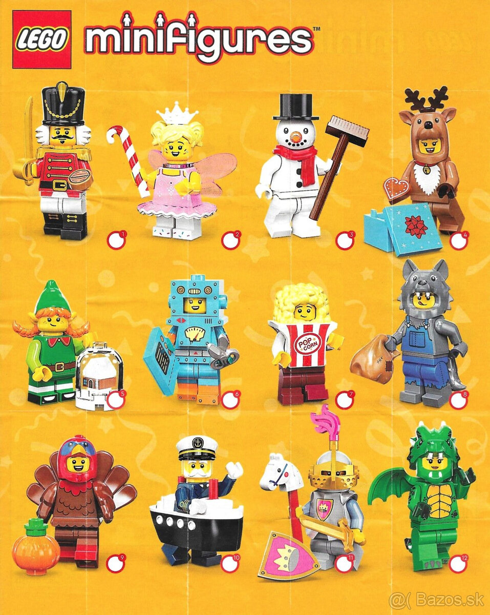 LEGO minifig 23. seria komplet a neotvorene - Košice | Bazoš.sk