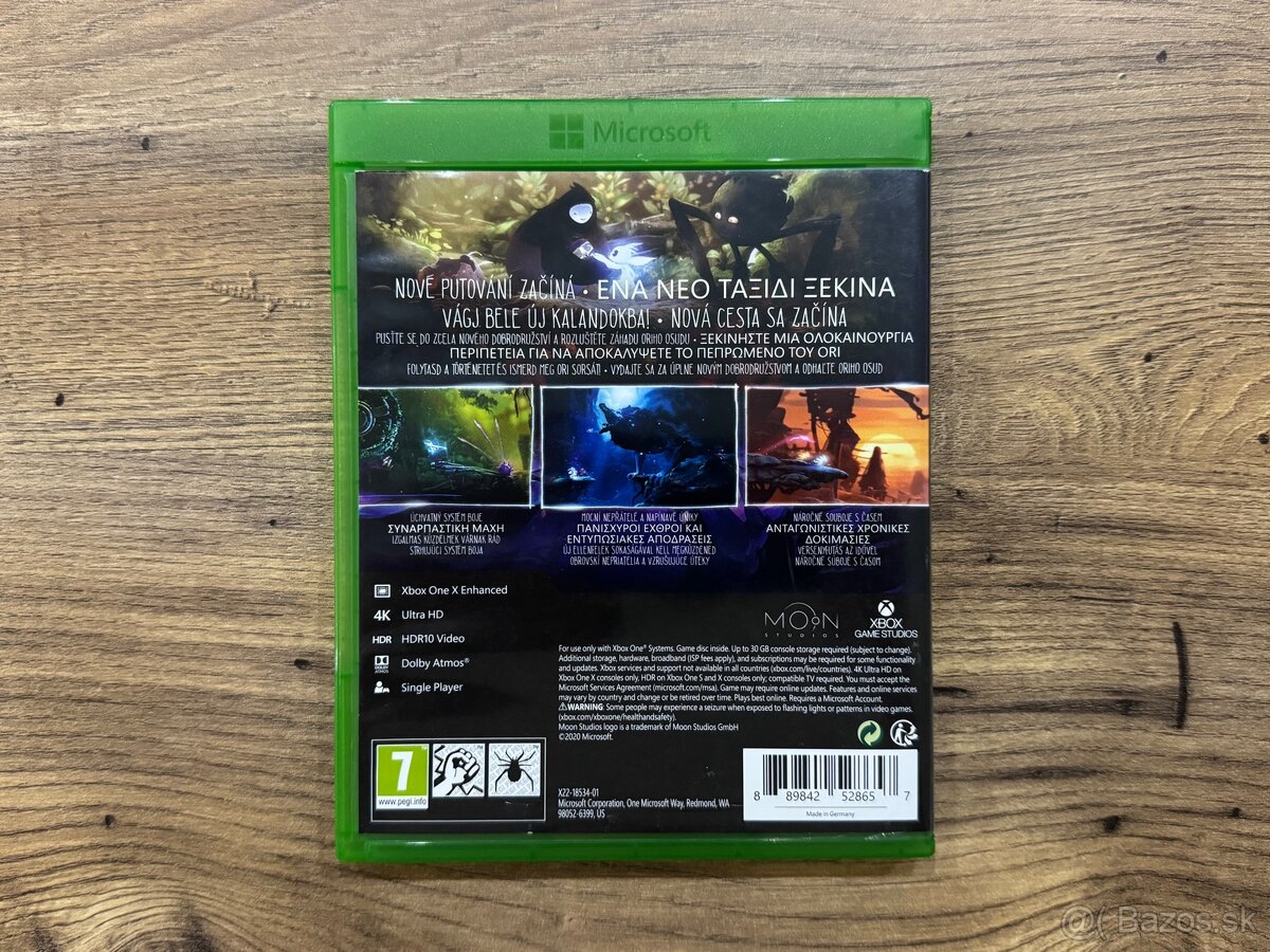 Hra Xbox One - Ori and The Will of The Wisps - Trnava | Bazoš.sk