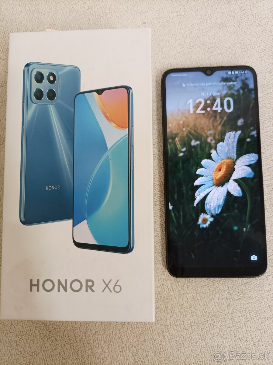 Honor X6 čierny - Prievidza | Bazoš.sk