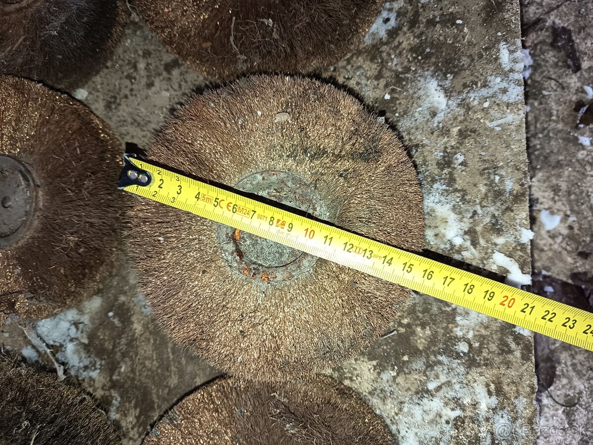 Mosadzné kefy kotúče 160 x 50 mm - Banská Bystrica | Bazoš.sk