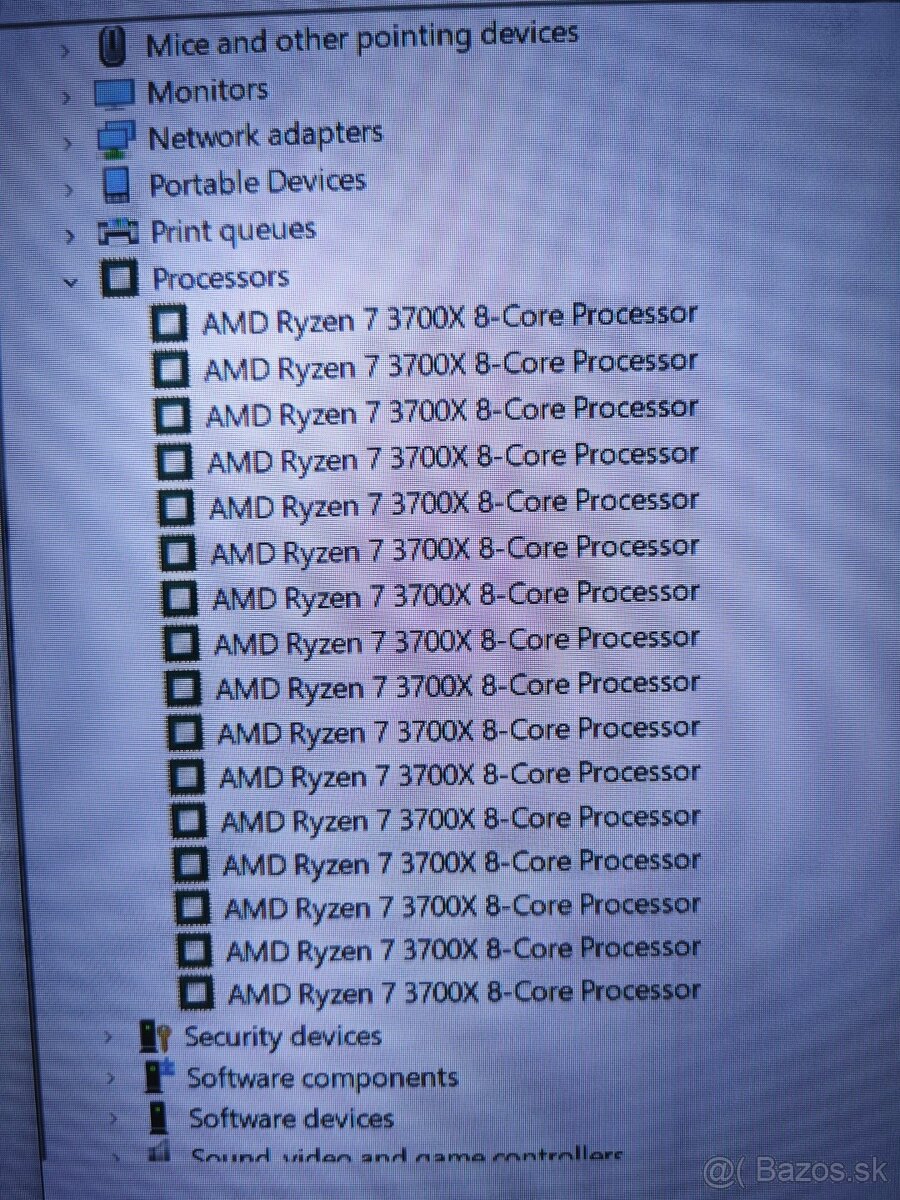 AMD Ryzen 7 3700X - Bratislava | Bazoš.sk