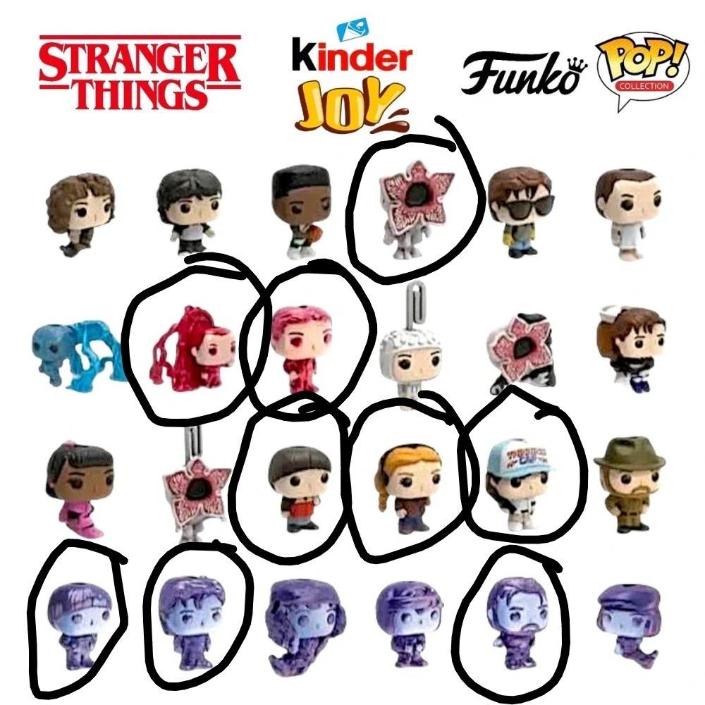 Kinder Joy stranger things figúrku - Dunajská Streda | Bazoš.sk