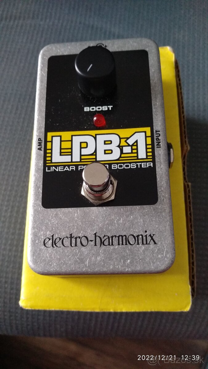 Predám gitarový efekt - Electro Harmonix NANO LPB-1 - Košice | Bazoš.sk