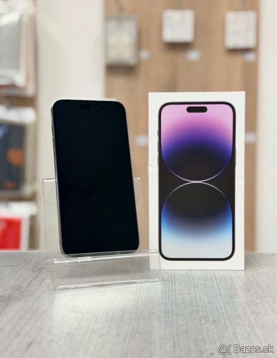 100% BATÉRIA - Apple iPhone 14 Pro Max 128GB Deep Purple - Trenčín ...