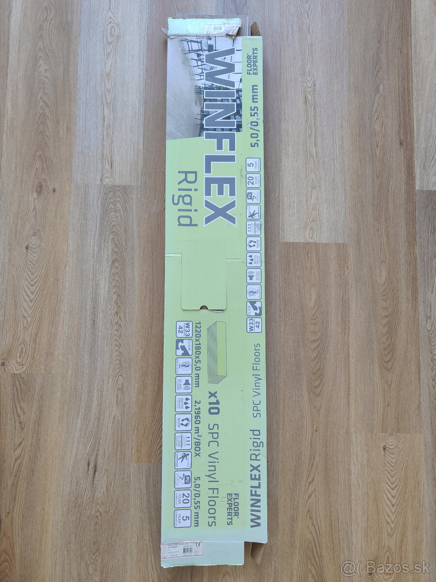 Predám - vynilová podlaha, dub (Winflex Rigid 1177) - Prešov | Bazoš.sk