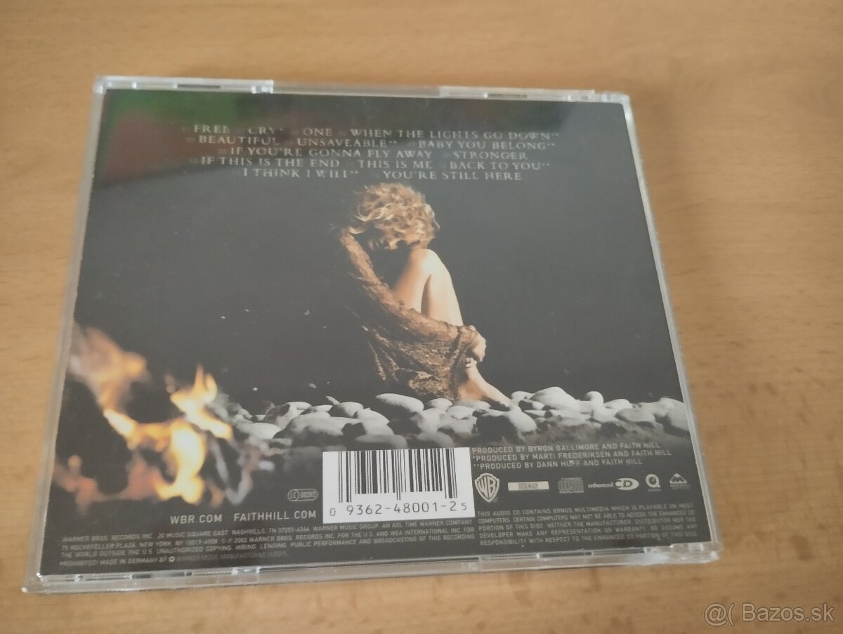 Faith Hill - Cry CD - Galanta | Bazoš.sk
