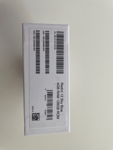 Krásny Xiaomi Redmi Note 12 Sky Blue NOVÝ - Tvrdošín | Bazoš.sk