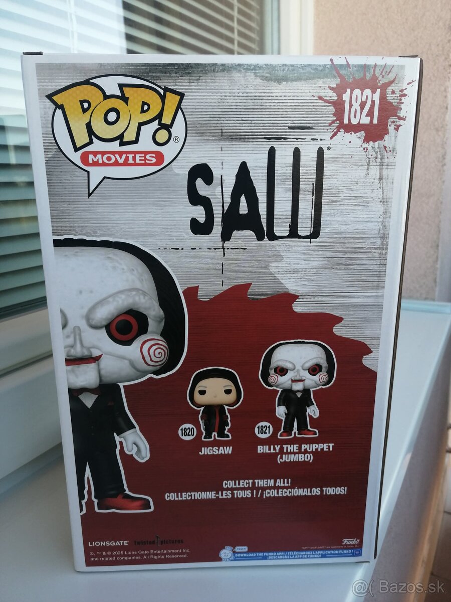 POP Movies: Billy the Puppet (SAW) 25 cm - Lučenec | Bazoš.sk