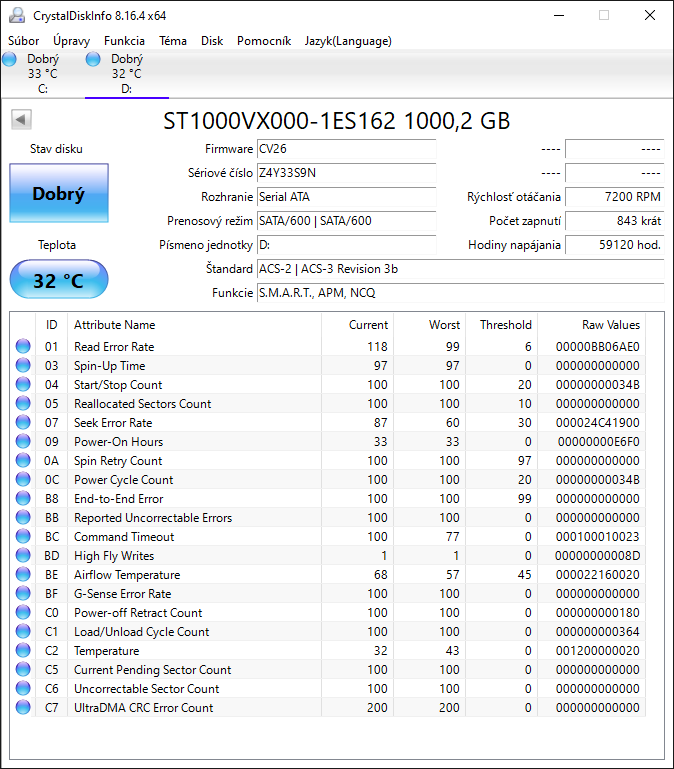 1TB Seagate HDD 3.5" 7200 rpm - Bratislava | Bazoš.sk