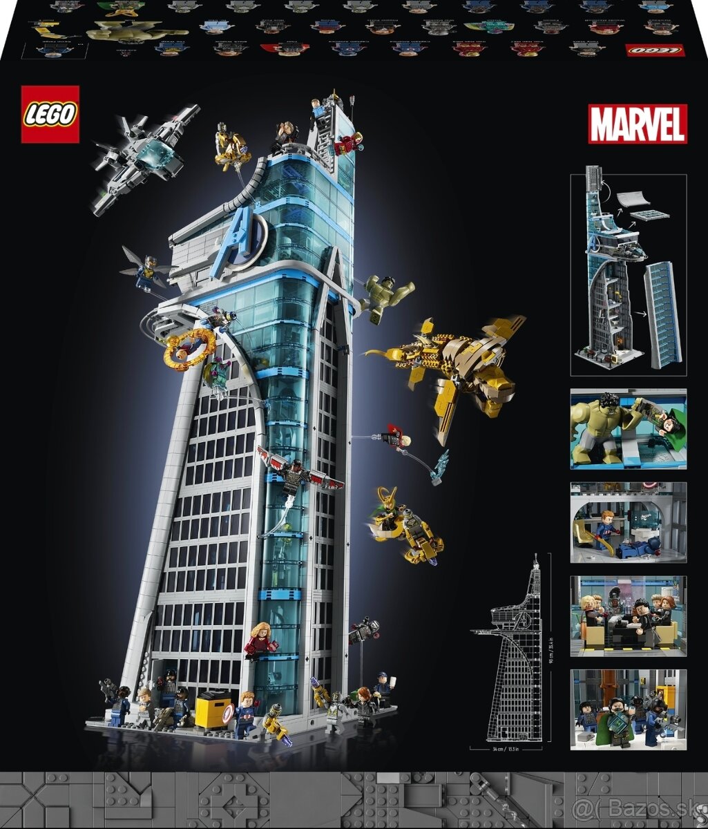 Lego Marvel Veža Avengerov (Avengers Tower) 76269 - Trenčín | Bazoš.sk