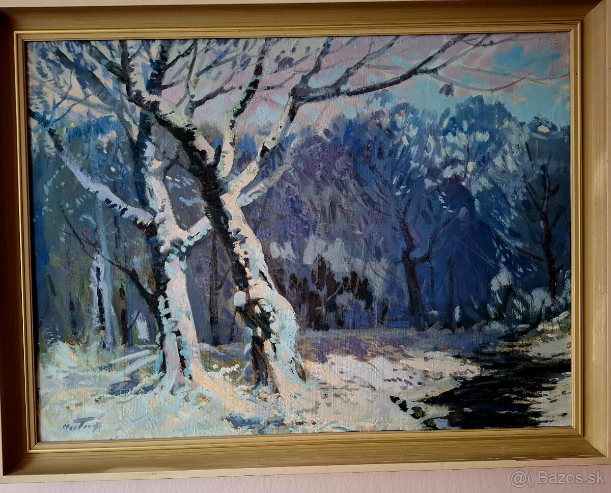 Olejomaľby A.A.Marton, V. Borecky - Košice | Bazoš.sk