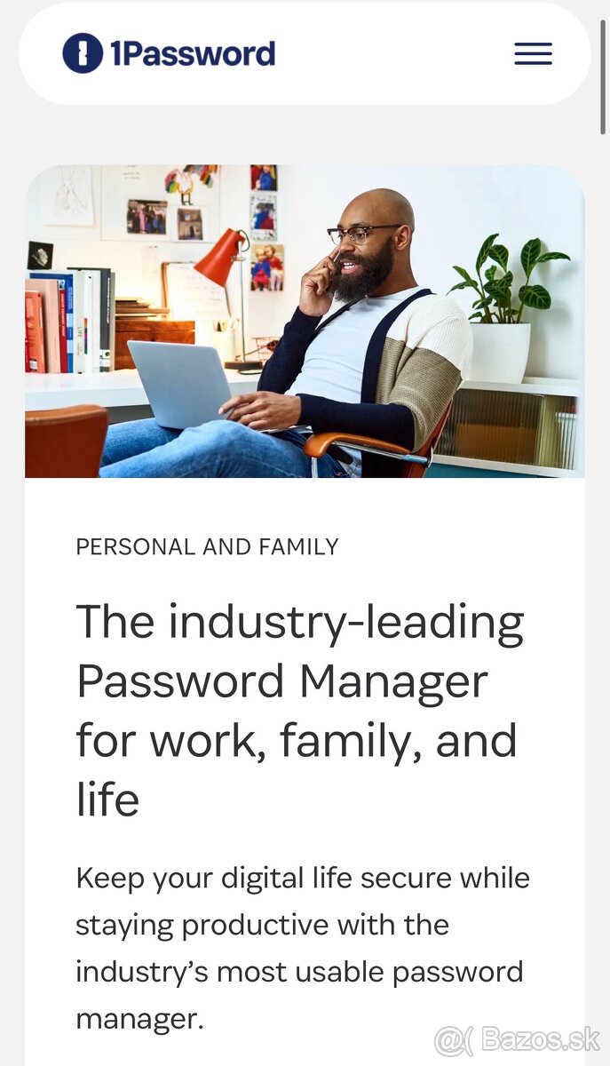 Predplatne 1Password na rok - Košice | Bazoš.sk