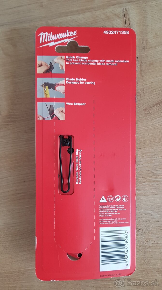 Milwaukee Fastback nôž so zásobníkom - Poprad | Bazoš.sk