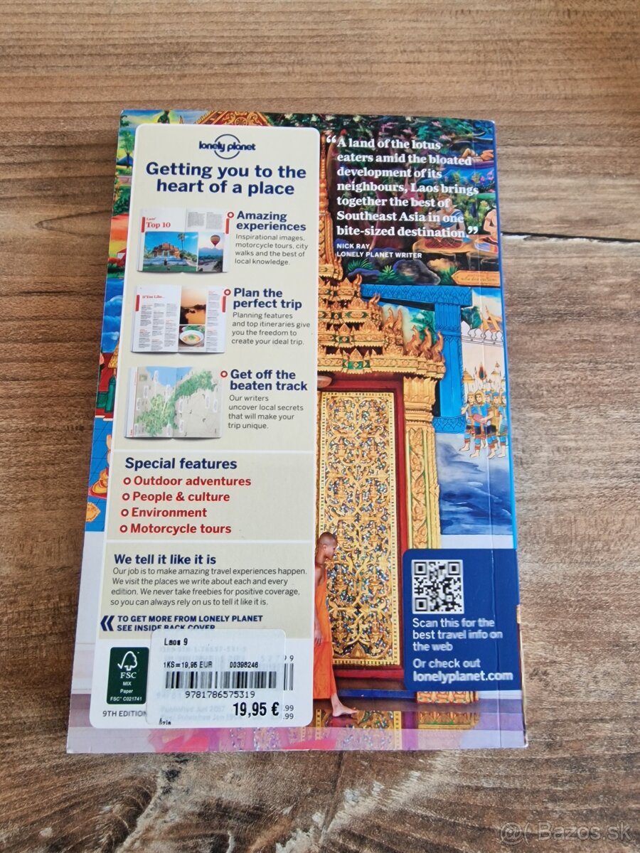 Lonely Planet LAOS 2020 English - Bratislava | Bazoš.sk