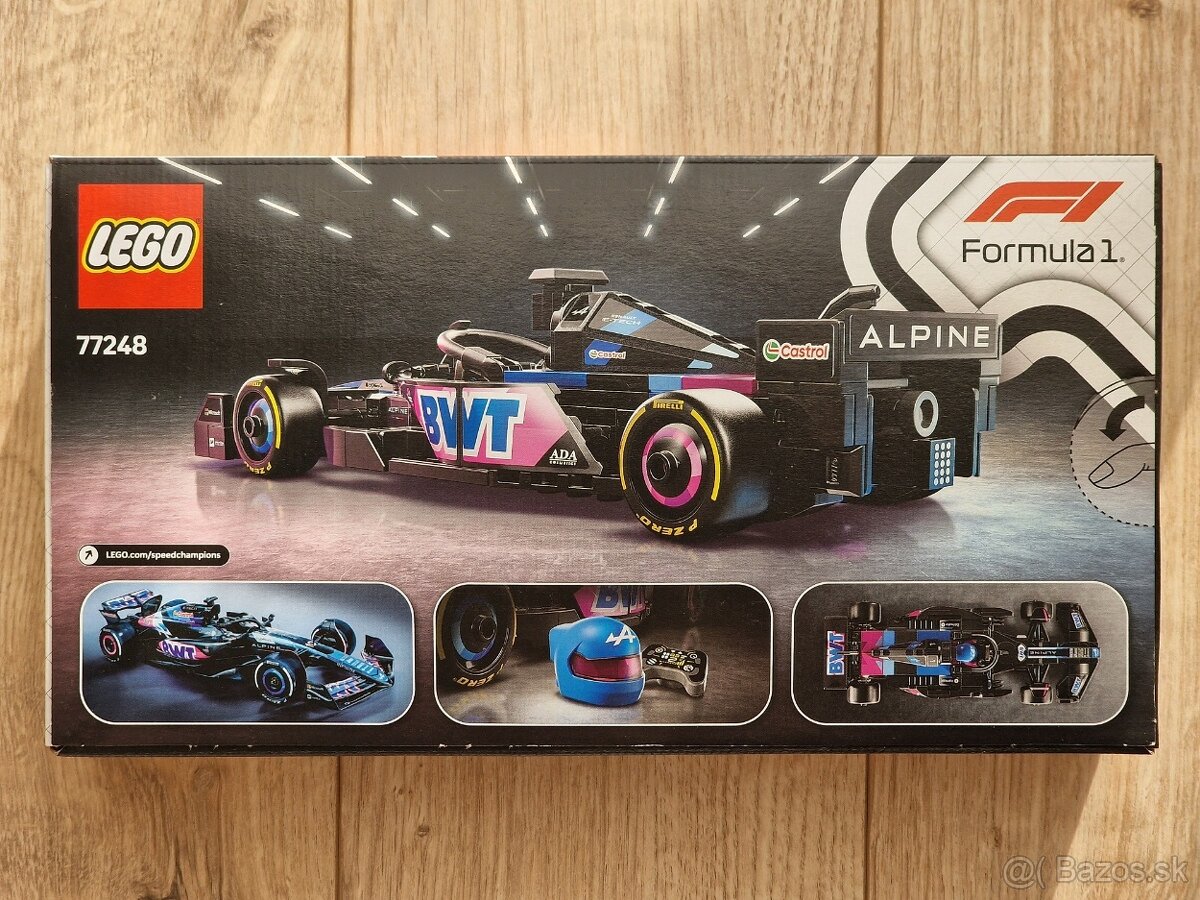 Lego Speed Champions 77248 BWT Alpine F1 Team A524 Race Car ...
