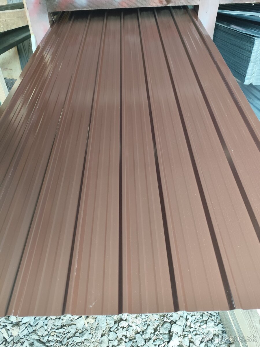 Trapezový plech T12 – 0,25 mm (2 m x 90 cm) – 7,40 € / kus - Zlaté ...