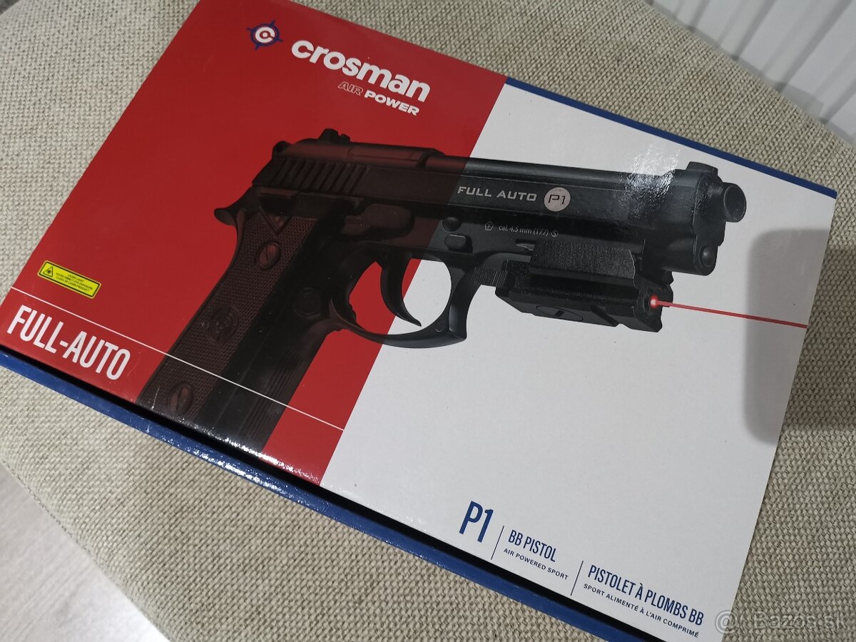 Predam co2 pistol crossmann p1 full auto - Bytča | Bazoš.sk