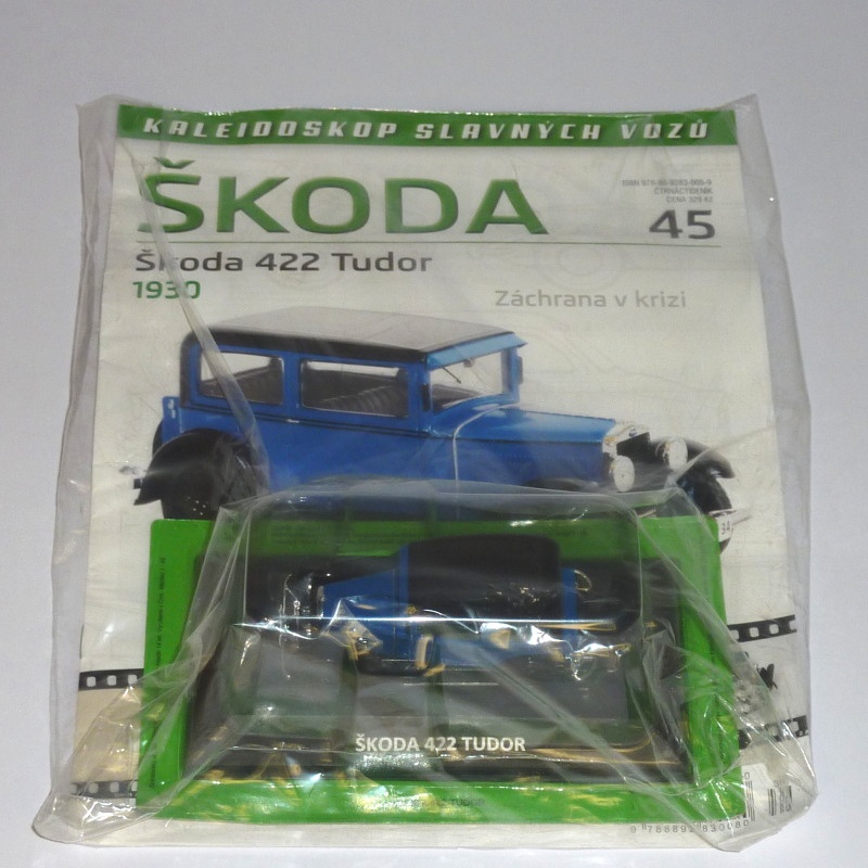 Predám kovový model Škoda 422 Tudor od DeA 1:43 - Kysucké Nové Mesto ...