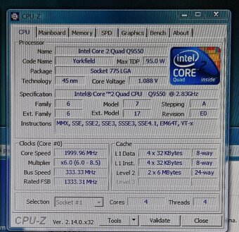 Core 2 Quad Q9550 - Nitra | Bazoš.sk