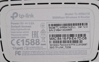 Router TP-Link TL-WR841N Wireless N 300MBit/s - Žilina | Bazoš.sk