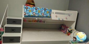 Detska poschodová postel s prístelkou max 3 - Žarnovica | Bazoš.sk