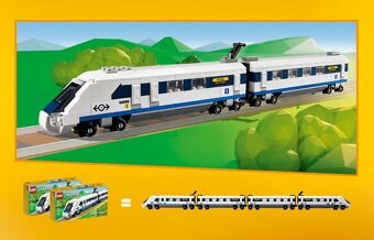 Lego Creator 40518: High-Speed Train (2 sety) - Malacky | Bazoš.sk
