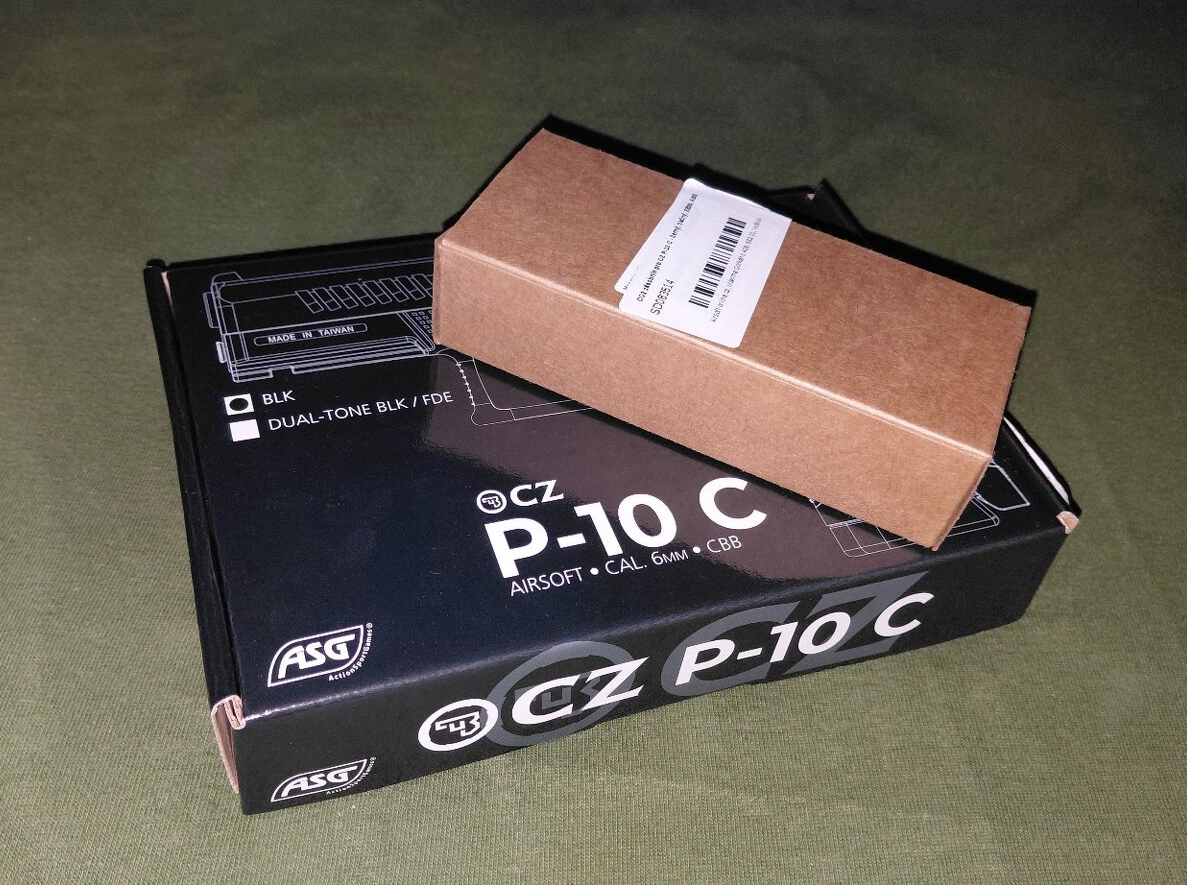 Airsoft pištoľ CZ P-10C - čierna, GBB, CO2, ASG - Košice | Bazoš.sk