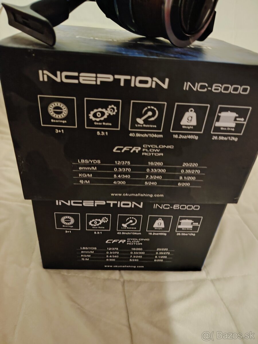 Predám navijáky Okuma inception 6000 - Trenčín | Bazoš.sk