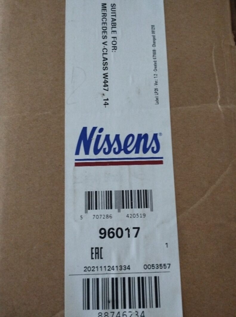 MERCEDES-BENZ Chladič turba OE MH-CI 180000P - Česká republika | Bazoš.sk