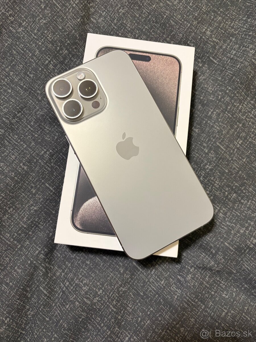 iPhone 15 Pro max 256gb - Bratislava | Bazoš.sk