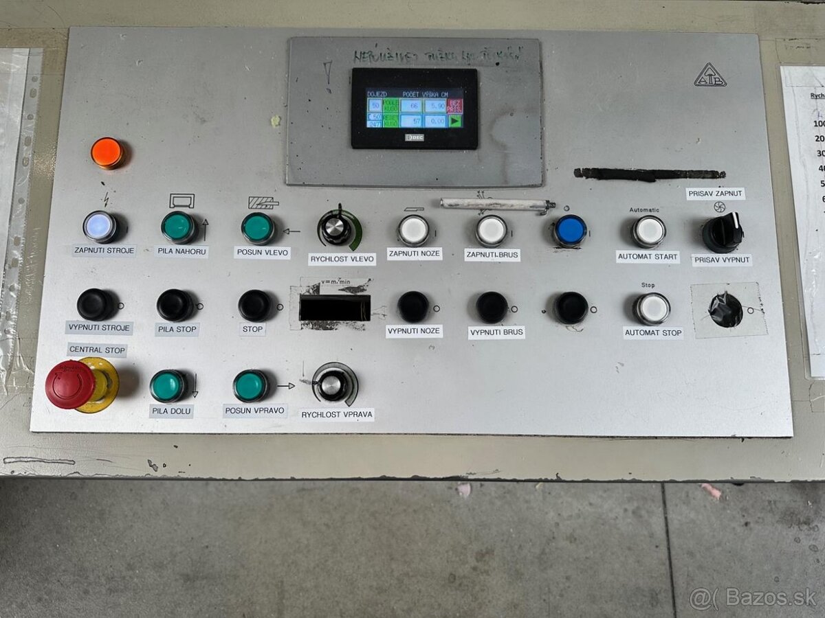 Stroj pro řezaní desek z PUR pěny Bäumer BSL 204 - Česká republika ...