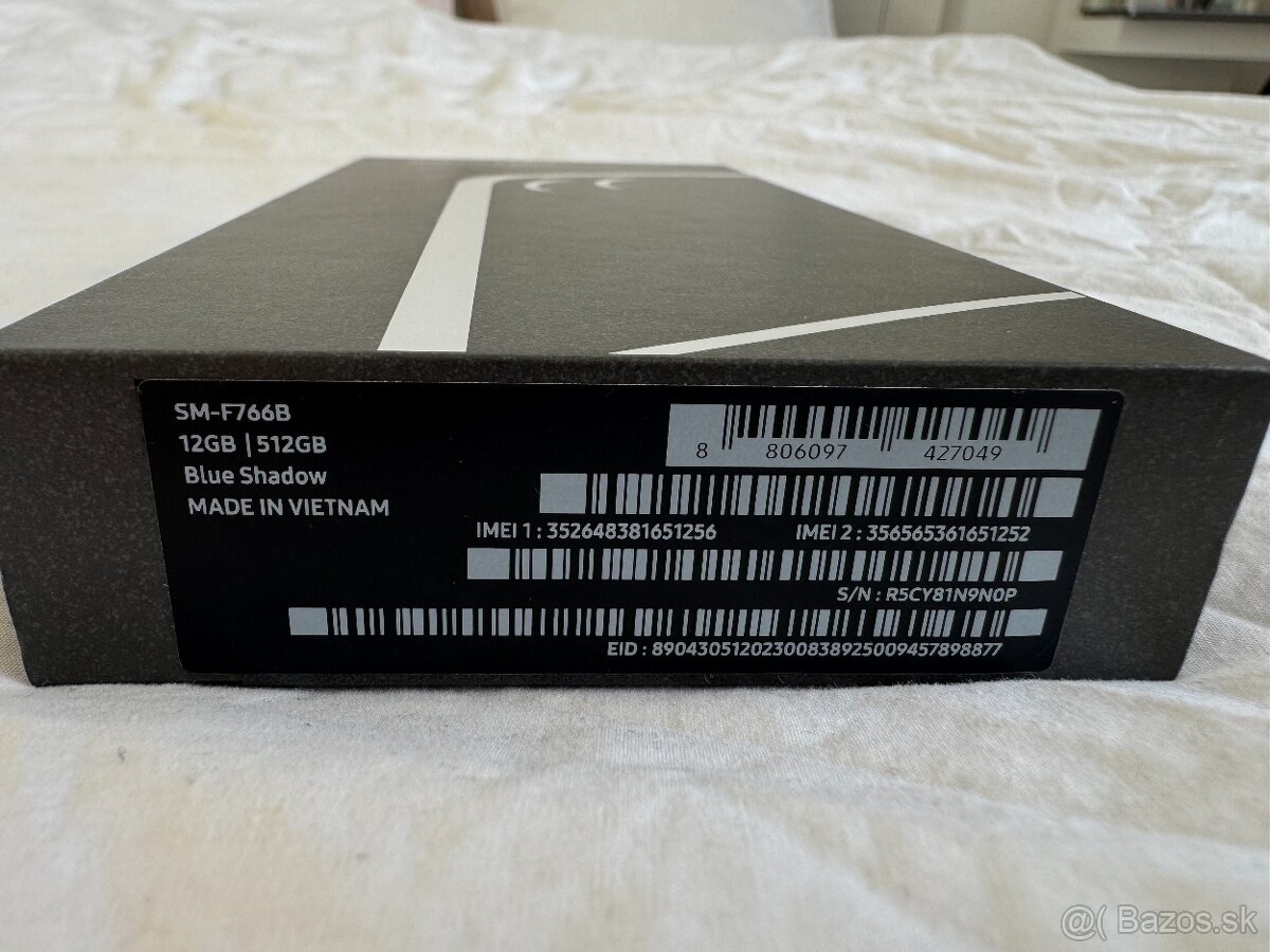 Samsung Galaxy Z Flip7 12 GB/512 GB Blue Shadow - Bratislava | Bazoš.sk