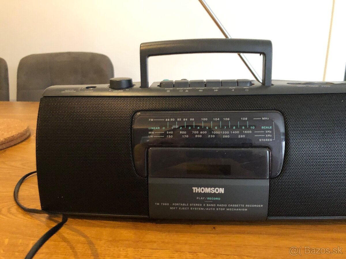 Thomson rádio - magnetofón - Piešťany | Bazoš.sk