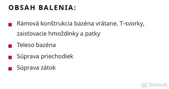 Bazen Swing 3,05m x 76 cm - Levice | Bazoš.sk