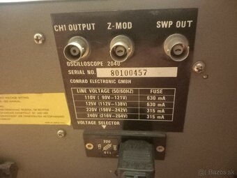 Osciloskop voltcraft 2040 - Bytča | Bazoš.sk