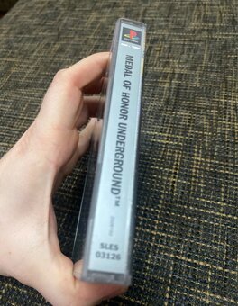 Playstation 1 Medal of Honor Underground Ps1 Ps2 Ps3 hra - Trenčín ...