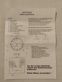 LEGO 4179689 Jack Stone Fireman Clock s krabicou - Bratislava | Bazoš.sk